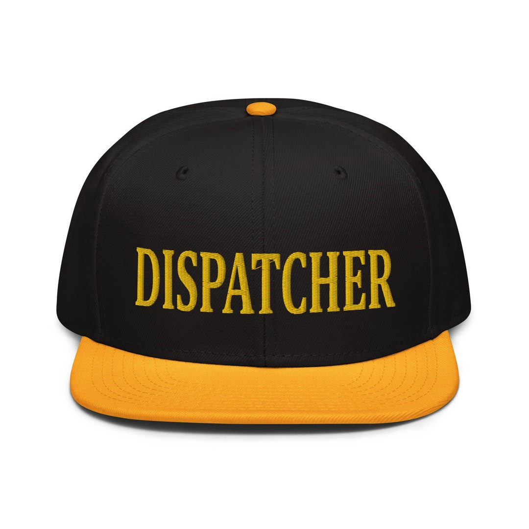 Dispatcher Snapback Hat, 911 Dispatch, Dispatcher Gift, Thin Gold Line ...