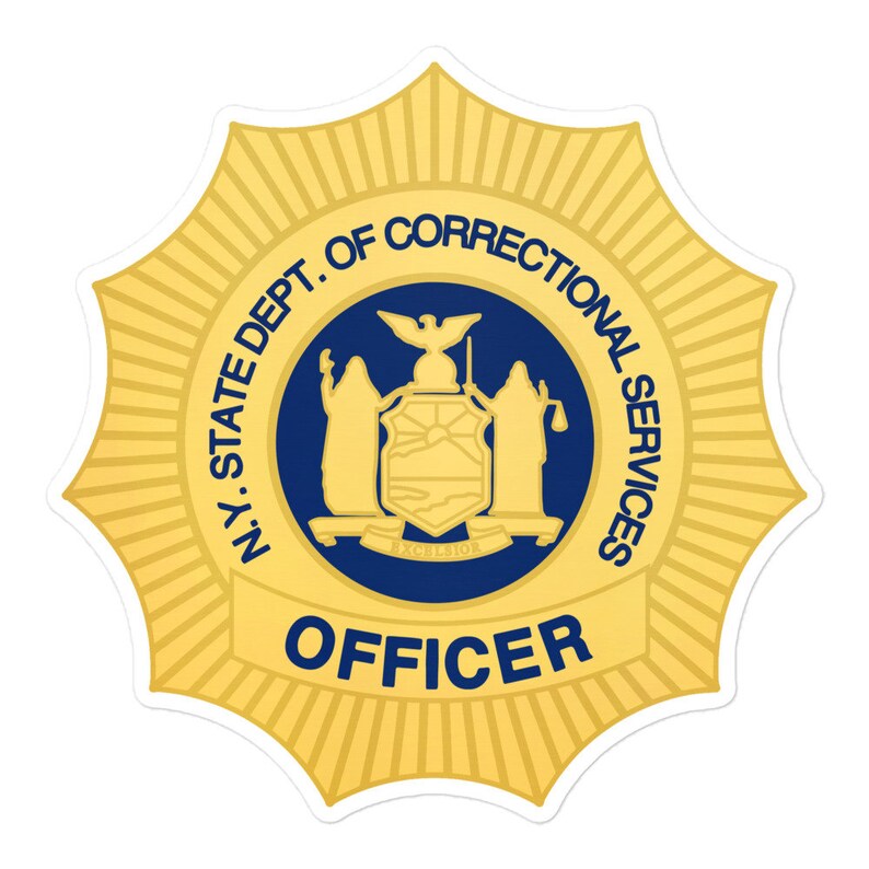NYS Correction Officer Sticker, New York State Corrections, NYSDOCS ...
