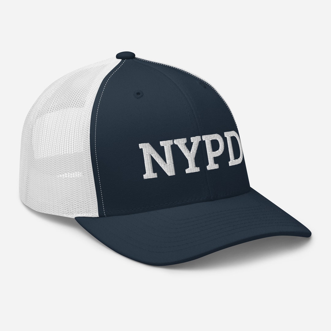 NYPD Trucker Cap, New York City Police Department Hat - Etsy