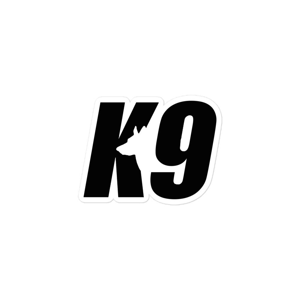 K9 Sticker, K-9 Vinyl Sticker, K9 Handler - Etsy