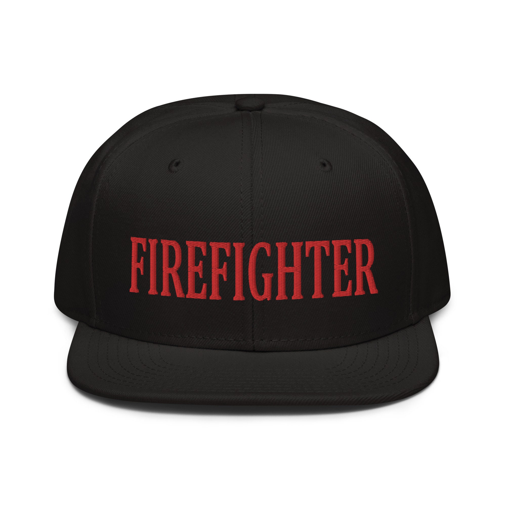 Firefighter Snapback Hat Fire Rescue Firefighters Gift Thin - Etsy
