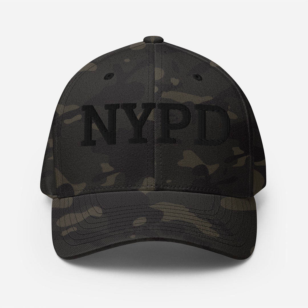NYPD Multicam Fitted Hat, New York City Police Department Camouflage ...