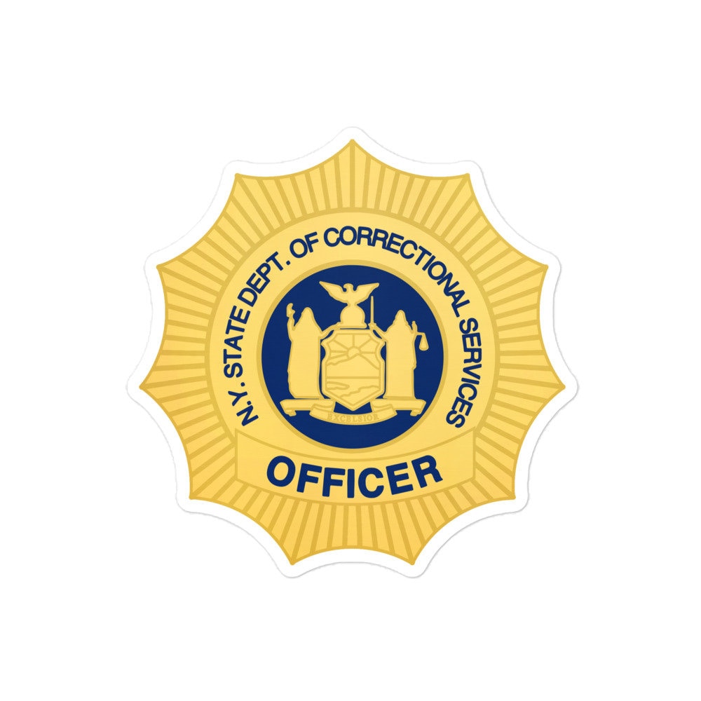 NYS Correction Officer Sticker, New York State Corrections, NYSDOCS ...