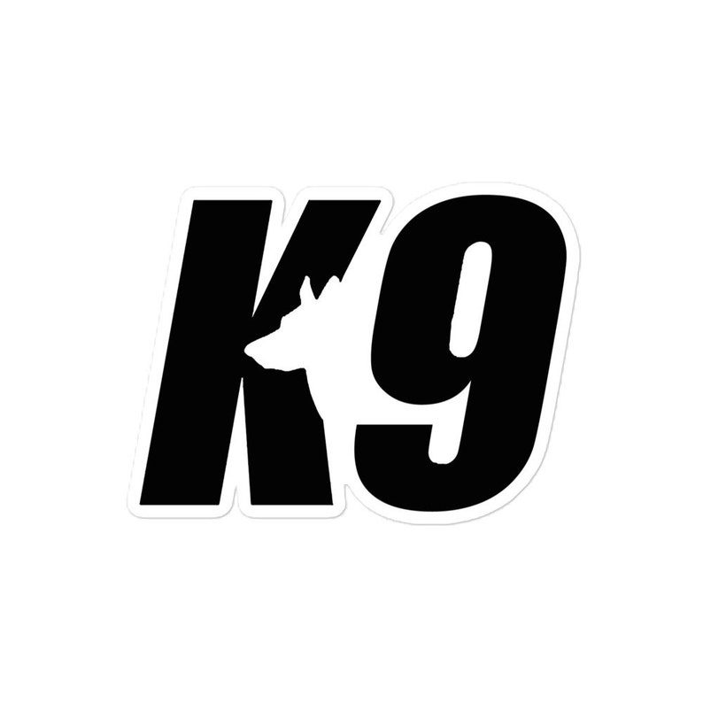 K9 Sticker, K-9 Vinyl Sticker, K9 Handler - Etsy