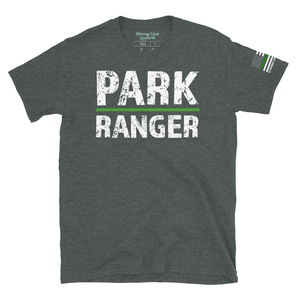 Park Ranger Thin Green Line T-shirt - Etsy