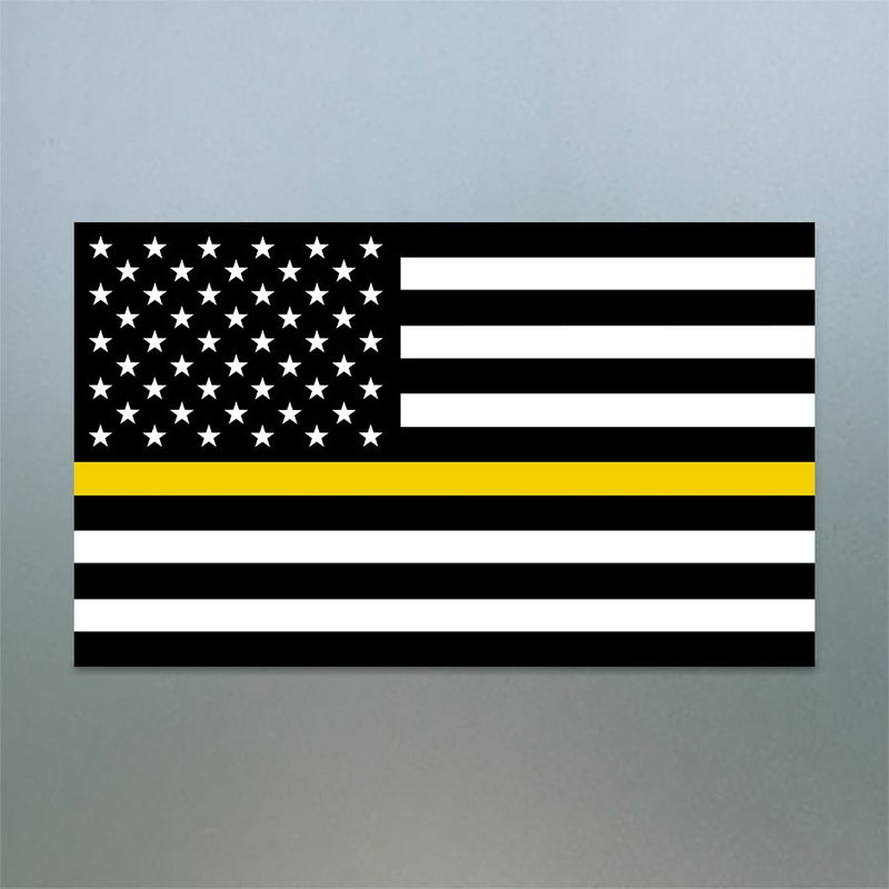 Thin Gold Line Decal - Etsy