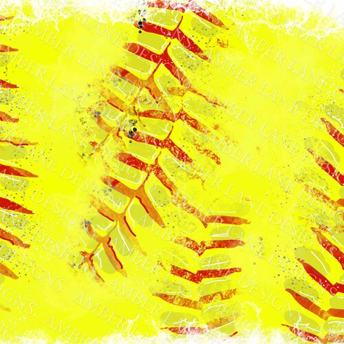 Distressed Softball Splash Frame Background PNG Design - Etsy