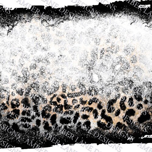 Leopard Design Background Png Distressed Grunge Sublimation - Etsy