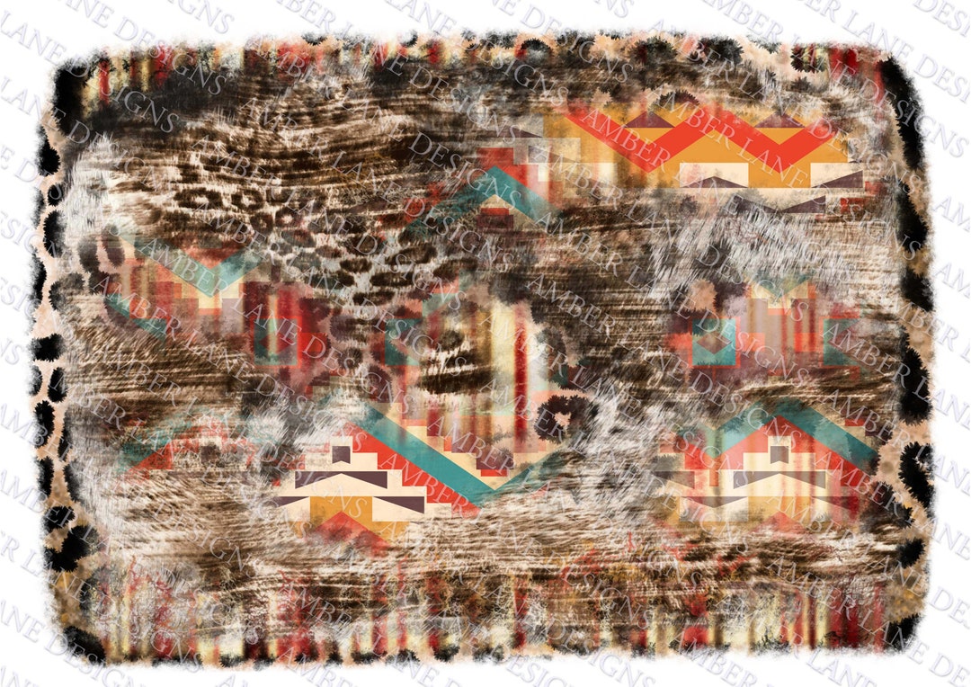 Ethnic Fusion: Aztec With Tribal Fur and Leopard Design Wild Wonderlost ...