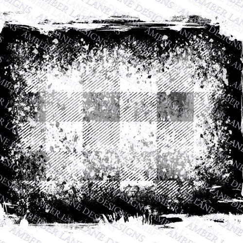 Distressed Buffalo Plaid PNG Background Sublimate Download - Etsy