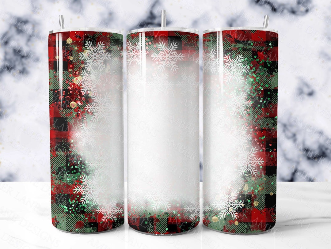 Candy Cane Lane Frosty Rebellion: Bleach Snowflake Plaid Grunge ...