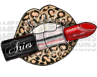Scorpio Lips SVG - Etsy