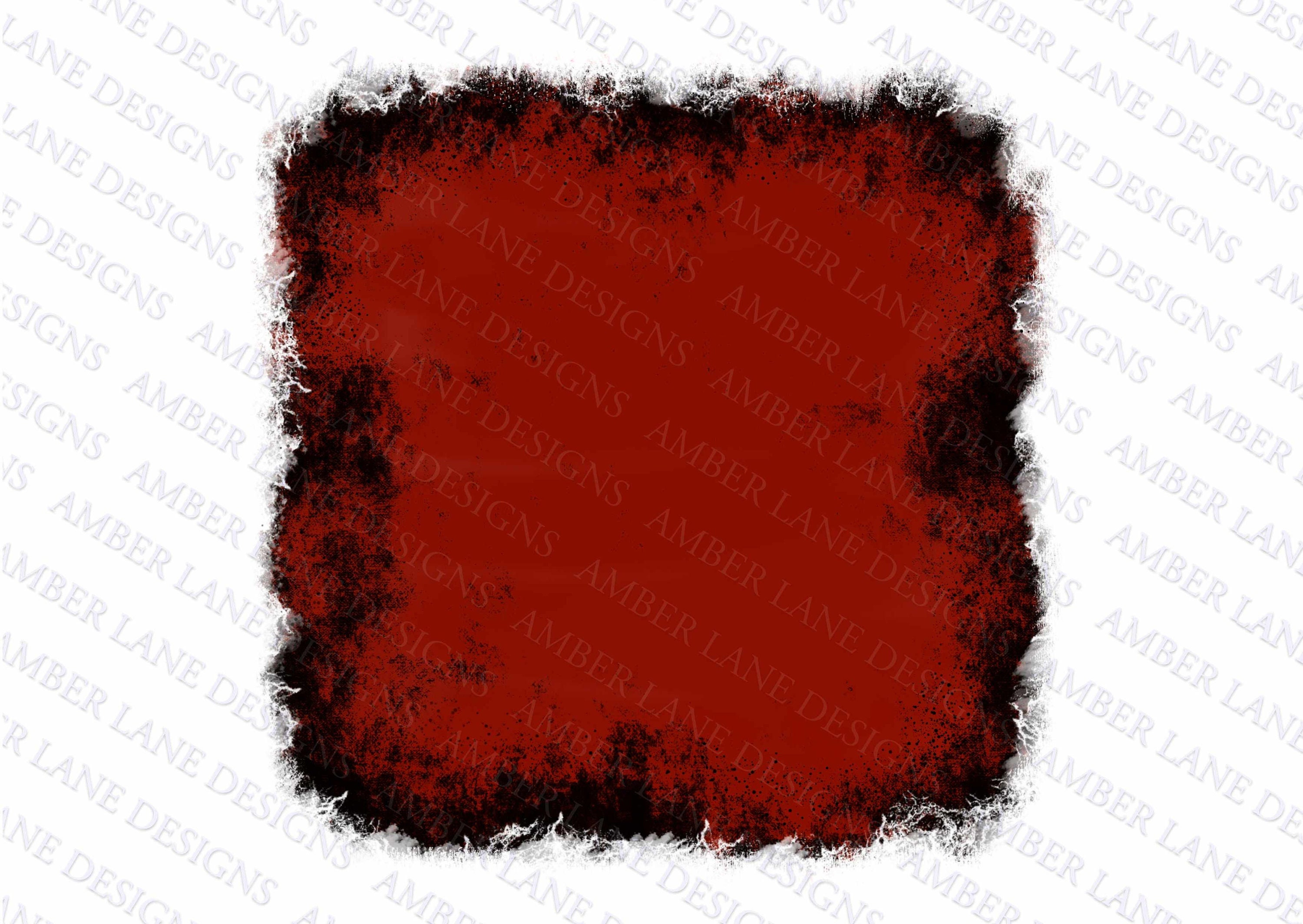 Red Grunge Border Png