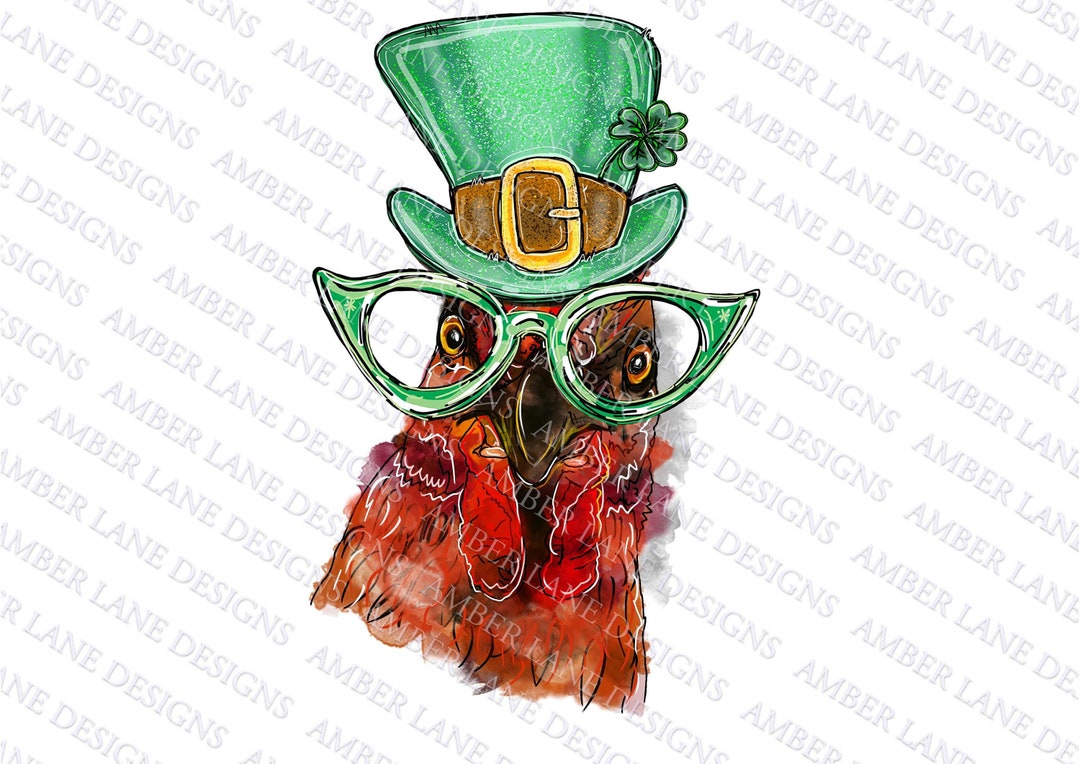 St Patricks Day Chicken Png File - Etsy