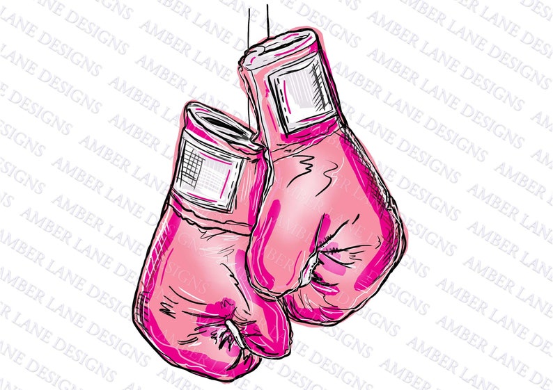 Pink Boxing Gloves Png File - Etsy