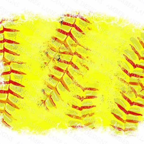 Distressed Softball Splash Frame Background PNG Design - Etsy