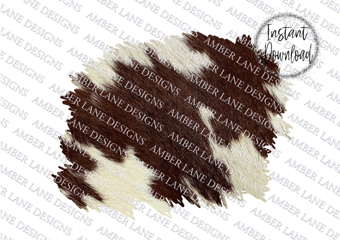 Rustic Rodeo: Brown Cowhide Distressed Grunge PNG Background - Etsy
