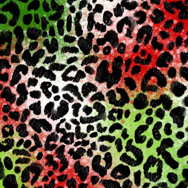 Leopard Christmas - Etsy