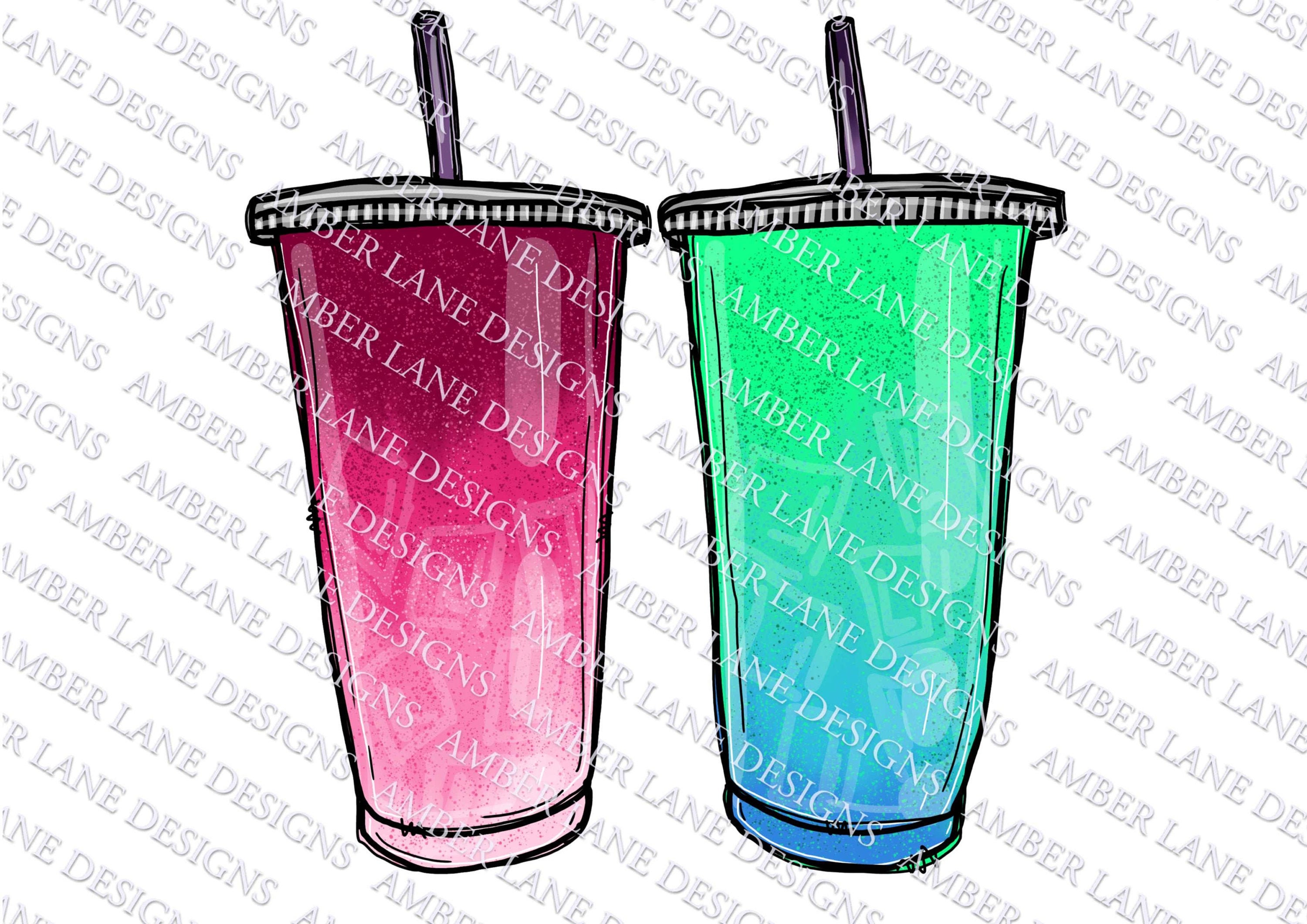 Loaded Tea PNG Sublimation Pink and Blue Colors - Etsy Australia