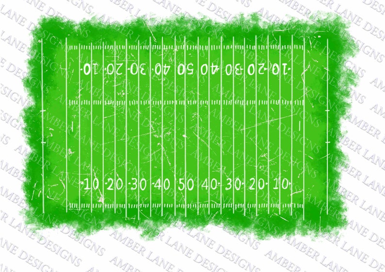 Football Field Png File Hand Drawn watercolor Sublimation | Etsy