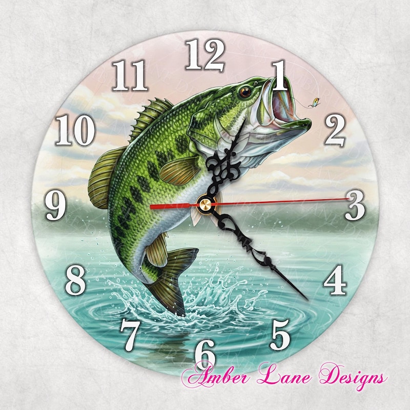 Fish Clock - Etsy