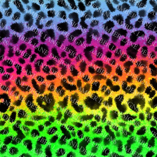 SEAMLESS Pattern Leopard Print Cheetah Digital Fabric Design - Etsy