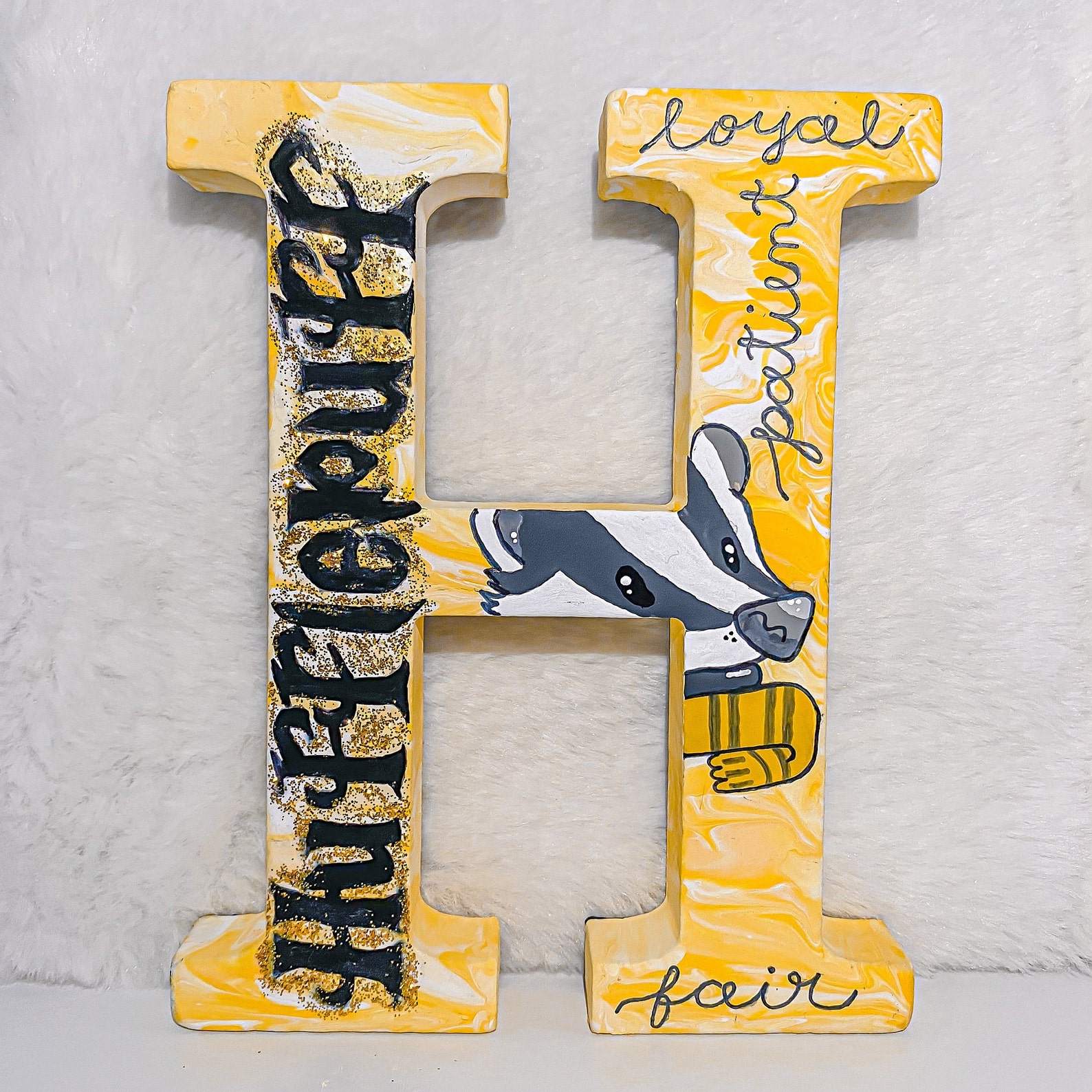 Hufflepuff Gifts Hufflepuff Letter Harry Potter Bedroom | Etsy