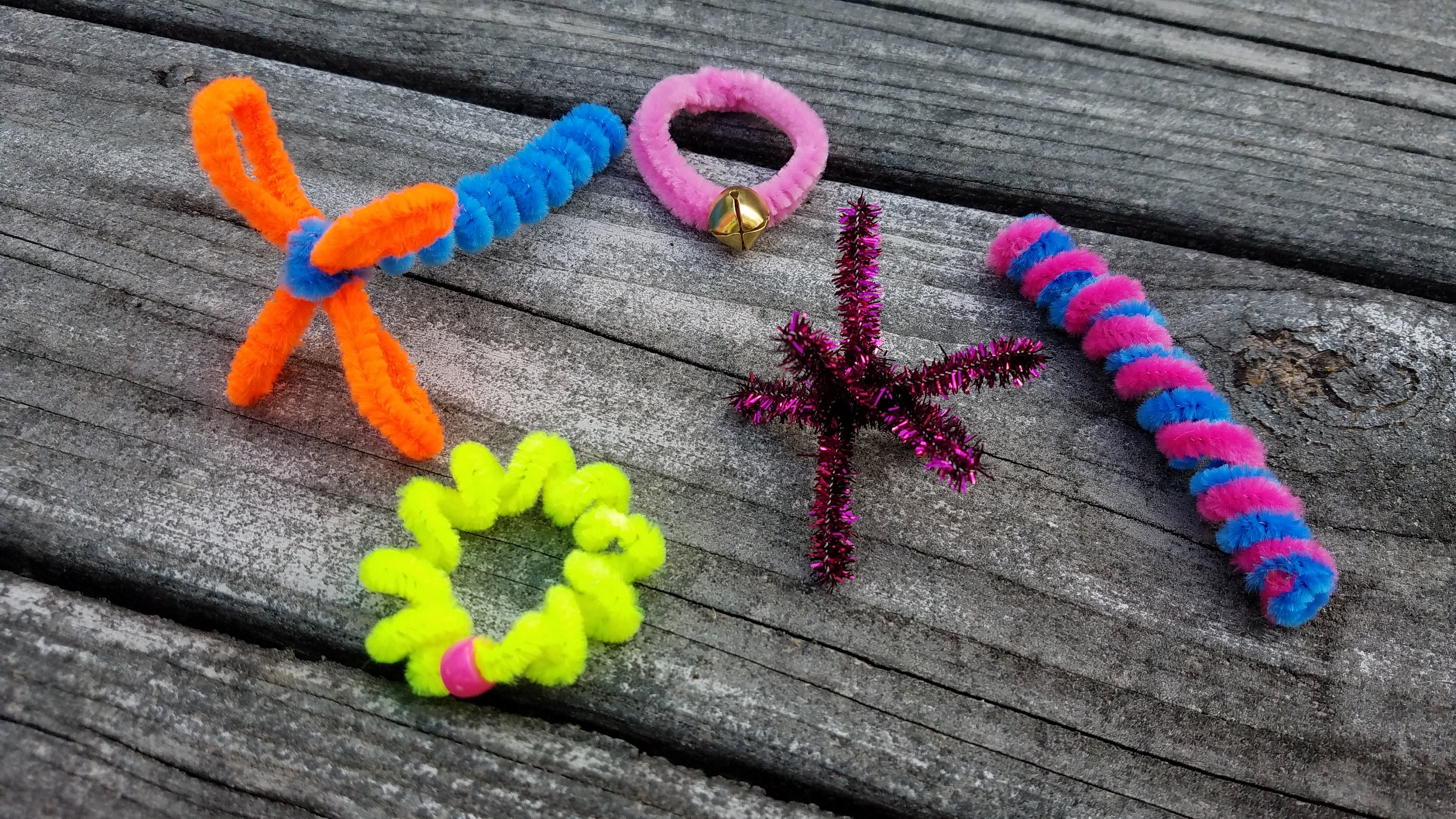 Cat Toys to Bring You Joy : Pipe Cleaner Jingle Bells Fun for - Etsy