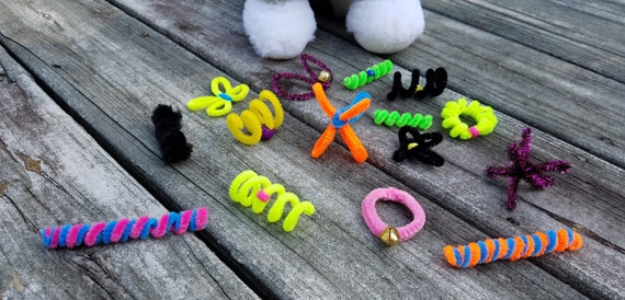 Cat Toys to Bring You Joy : Pipe Cleaner Jingle Bells Fun for - Etsy