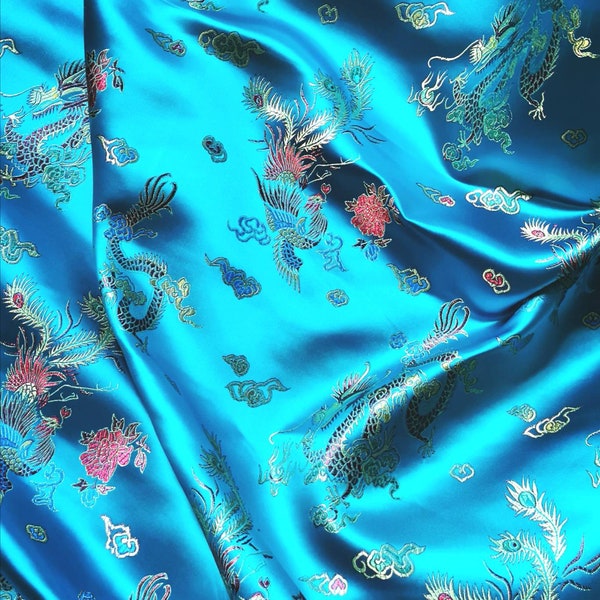 Asian Print Fabric - Etsy