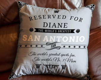 Spurs Custom Pillow - Etsy