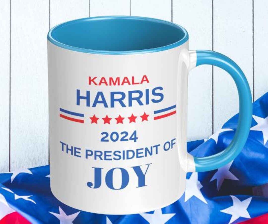 Kamala Harris 2024 Coffee Mug, Vice President Kamala Harris for USA ...