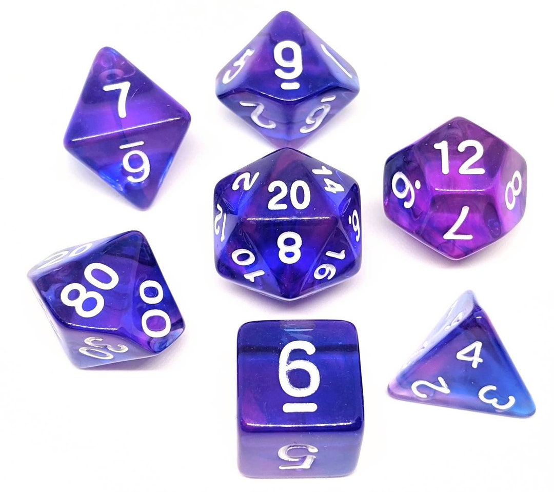 Wizard Dice Set Pathfinder Dungeons and Dragons Roleplay D&D 5E DND ...
