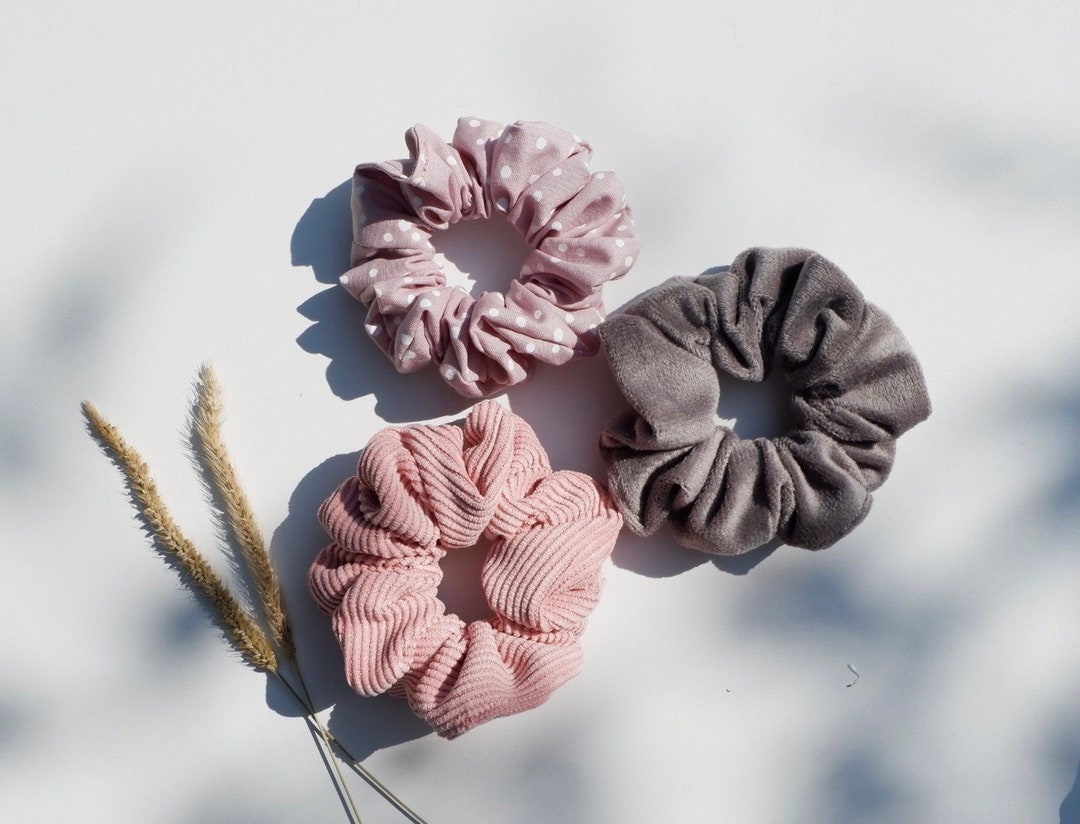 Set of Small Scrunchies Choose Your Own Scrunchie - Etsy