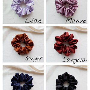Satin Scrunchie I Headband I Hair Scrunchie I Everyday - Etsy