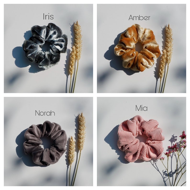 Set of Small Scrunchies Choose Your Own Scrunchie Scrunchie Set Hair ...