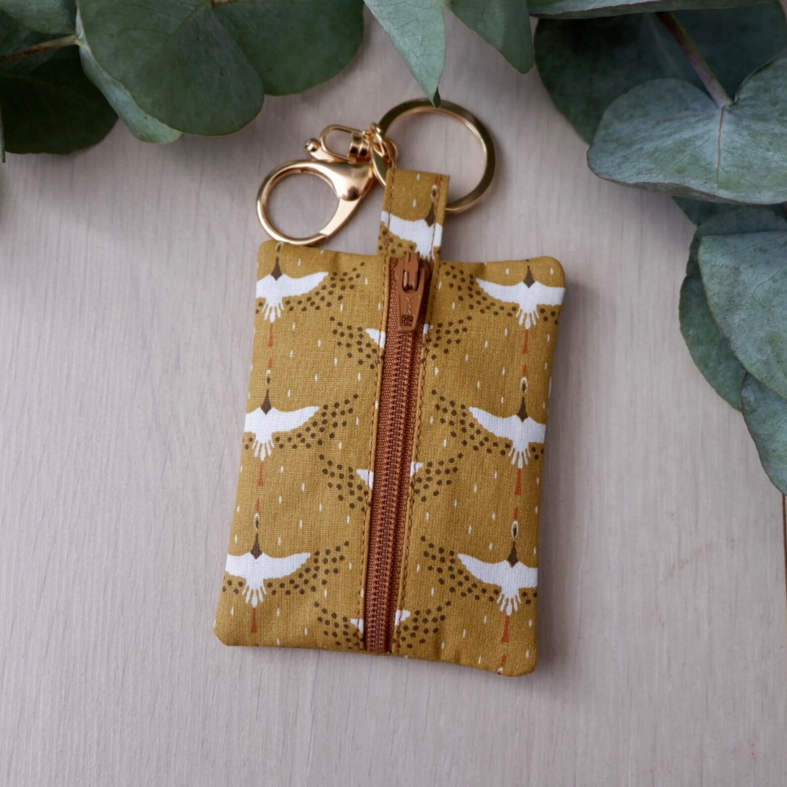 Keychain I Double Layer I Small Wallet I Coin Purse I Handmade I ...