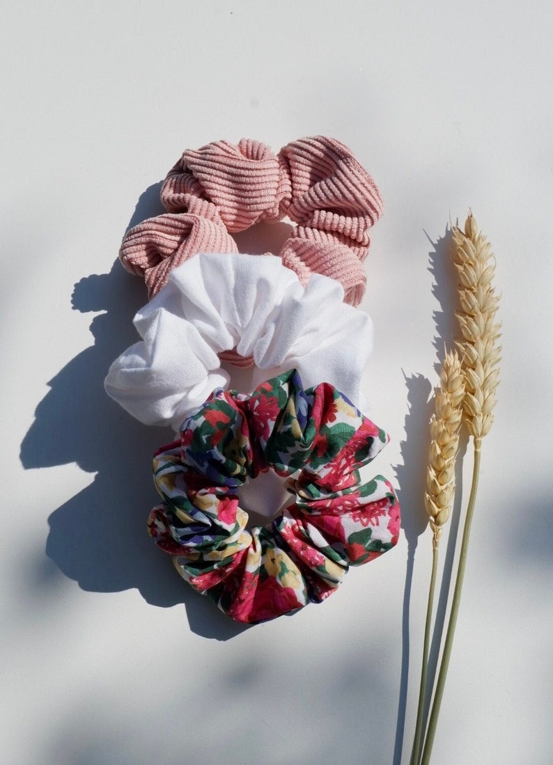 Set of Small Scrunchies Choose Your Own Scrunchie Scrunchie Set Hair ...
