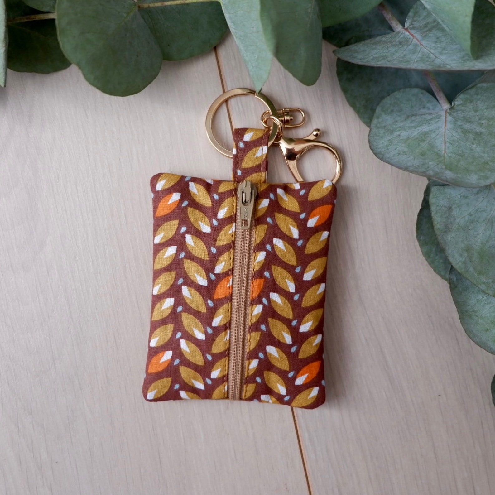 Keychain I Double Layer I Small Wallet I Coin Purse I Handmade I ...