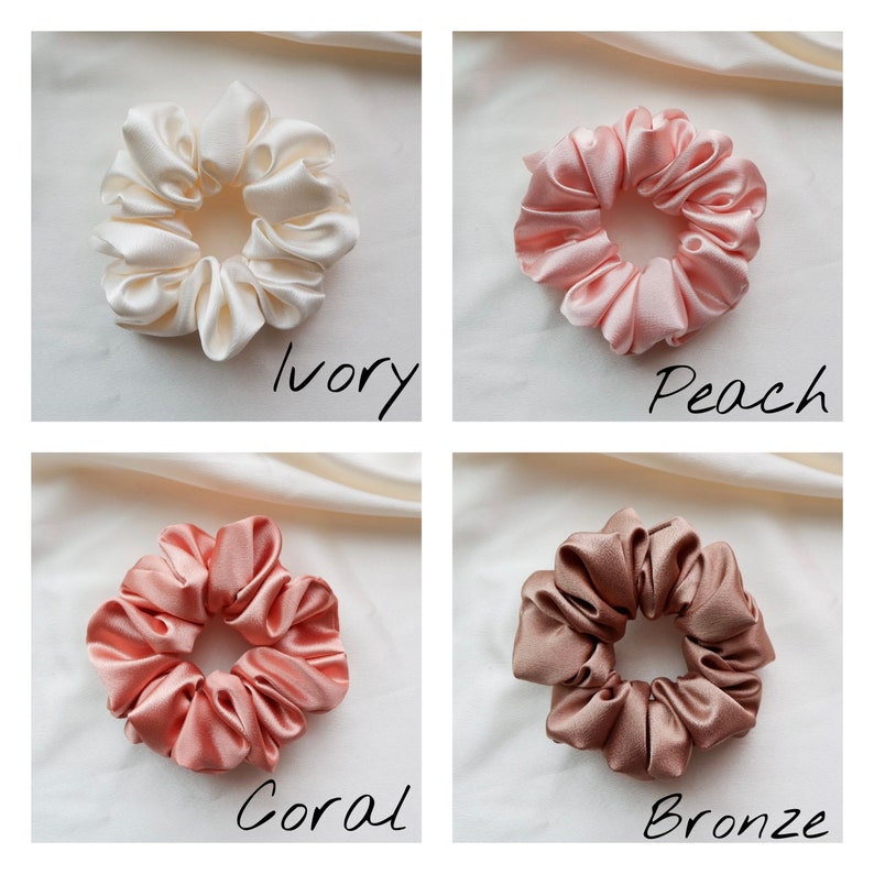 Satin Scrunchie I Headband I Hair Scrunchie I Everyday - Etsy