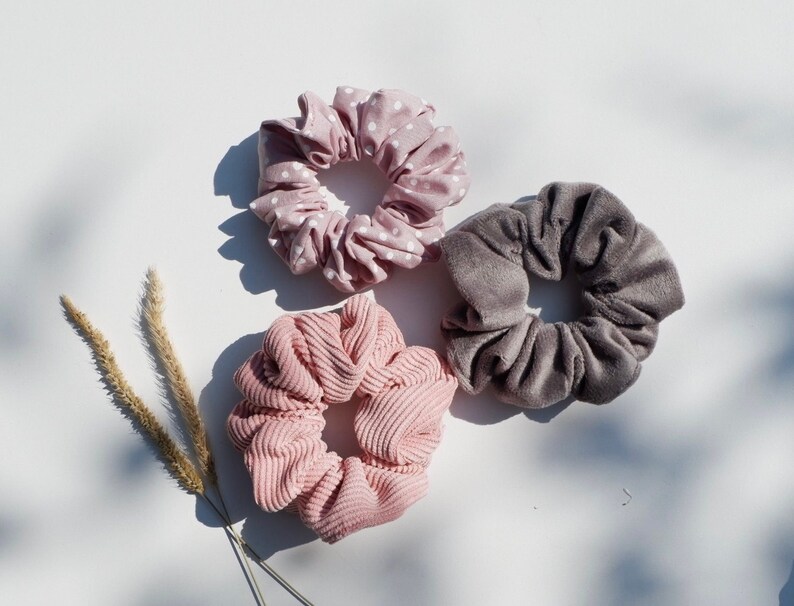 Set of Small Scrunchies Choose Your Own Scrunchie - Etsy
