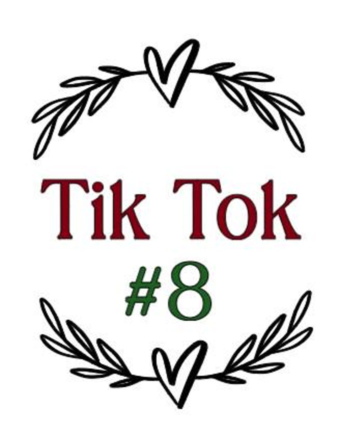 Tik Tok Laser Engraved Sign #8- Bar Phone Fees - Etsy