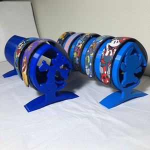 Multi Magicband Display Holder *option 1 Characters* Double Sided 3D ...