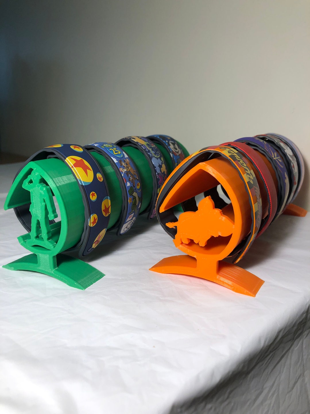 Kids Multi Magicband Display Holder *option 1 Characters* Double Sided ...