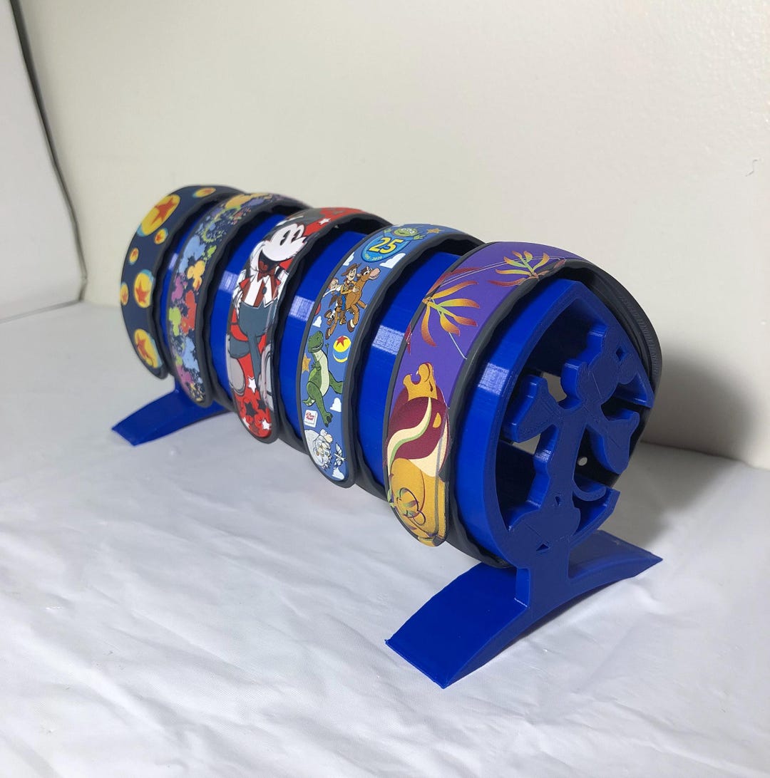 Multi Magicband Display Holder *option 1 Characters* Double Sided 3D ...