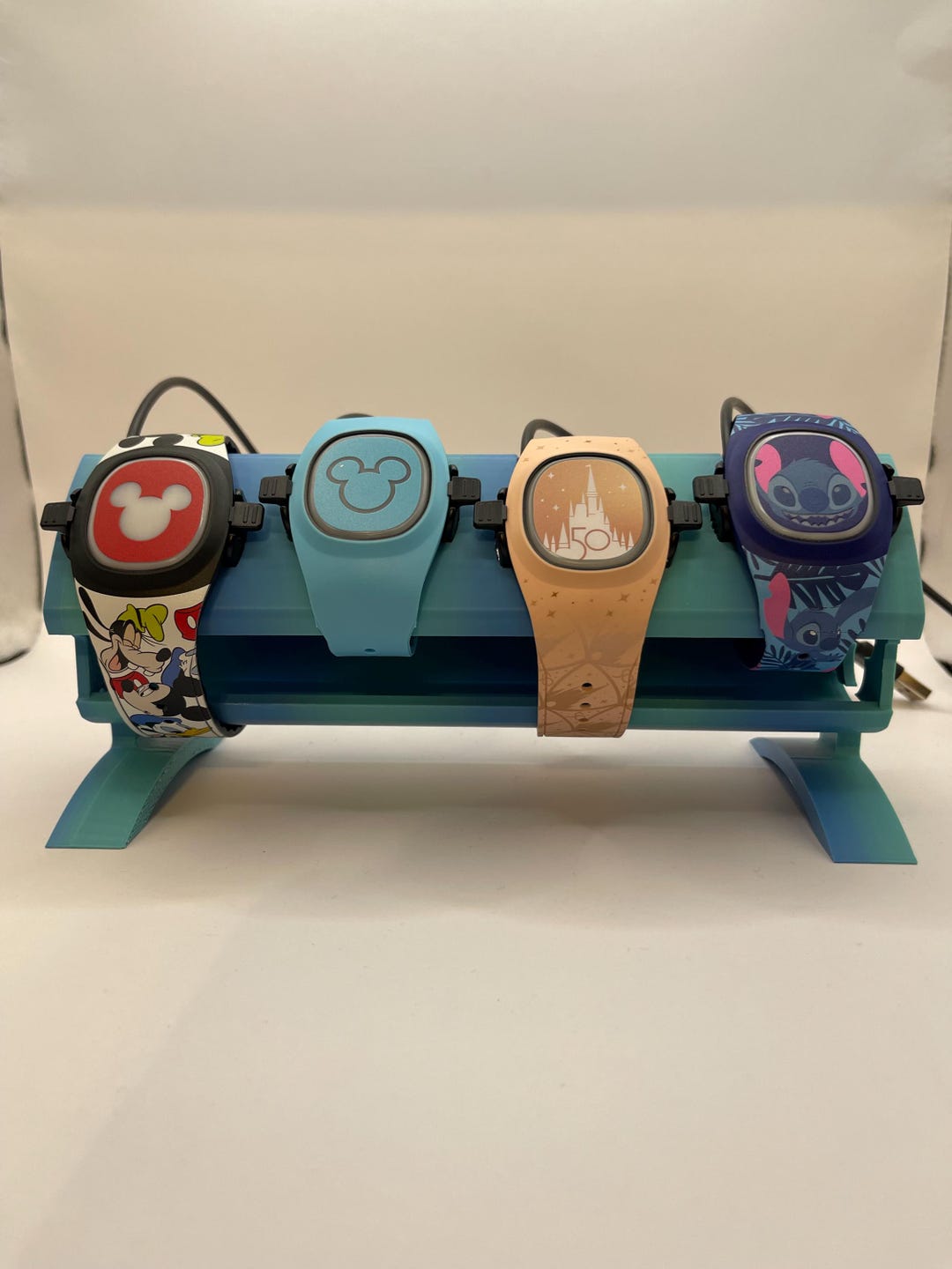 Multi Magicband+ Display Holder *option 2 Characters* 3D Printed (holds ...