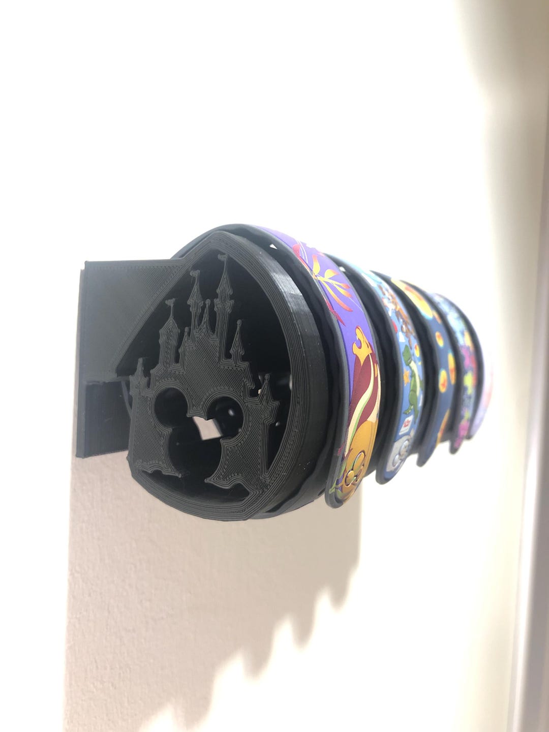 Wall Multi Magicband Display Holder *option 2 Characters* Double-sided ...