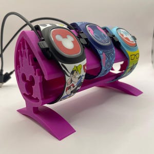 Multi Magicband+ Display Holder *option 1 Characters* 3D Printed (holds ...