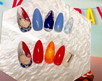 Nails My Hero Academia - Etsy
