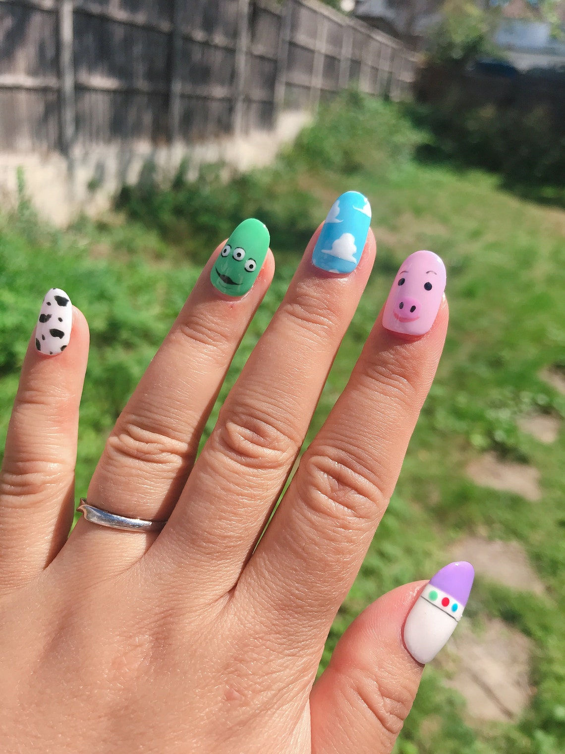 Toy Story Press on Nail Disney Nail | Etsy Toy Story Press on Nail Disney Nail | Etsy